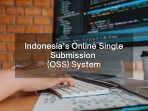Online Single Submission (OSS) System in Indonesia