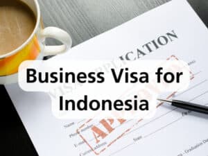 Business Visa for Indonesia - Business Compendium